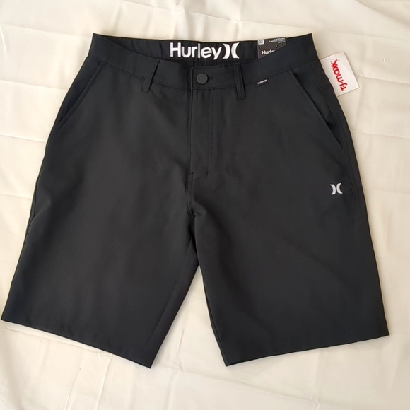 Hurley | Shorts | Nwt Hurley Hybrid Walkshorts Stretch Black Mens Sz 32 ...